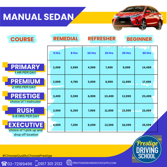 Prestige Driving School - Be a responsible and skilled driver